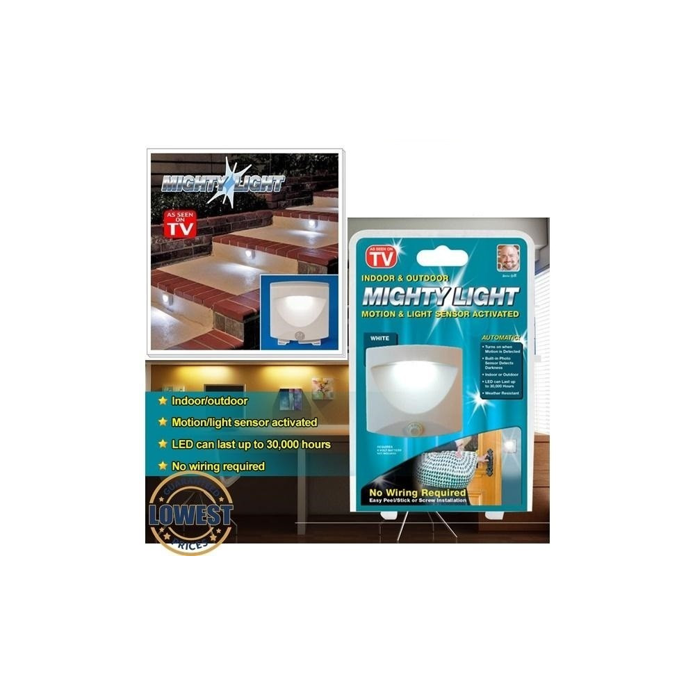 Лед лампа с датичк за движение Mighty Light