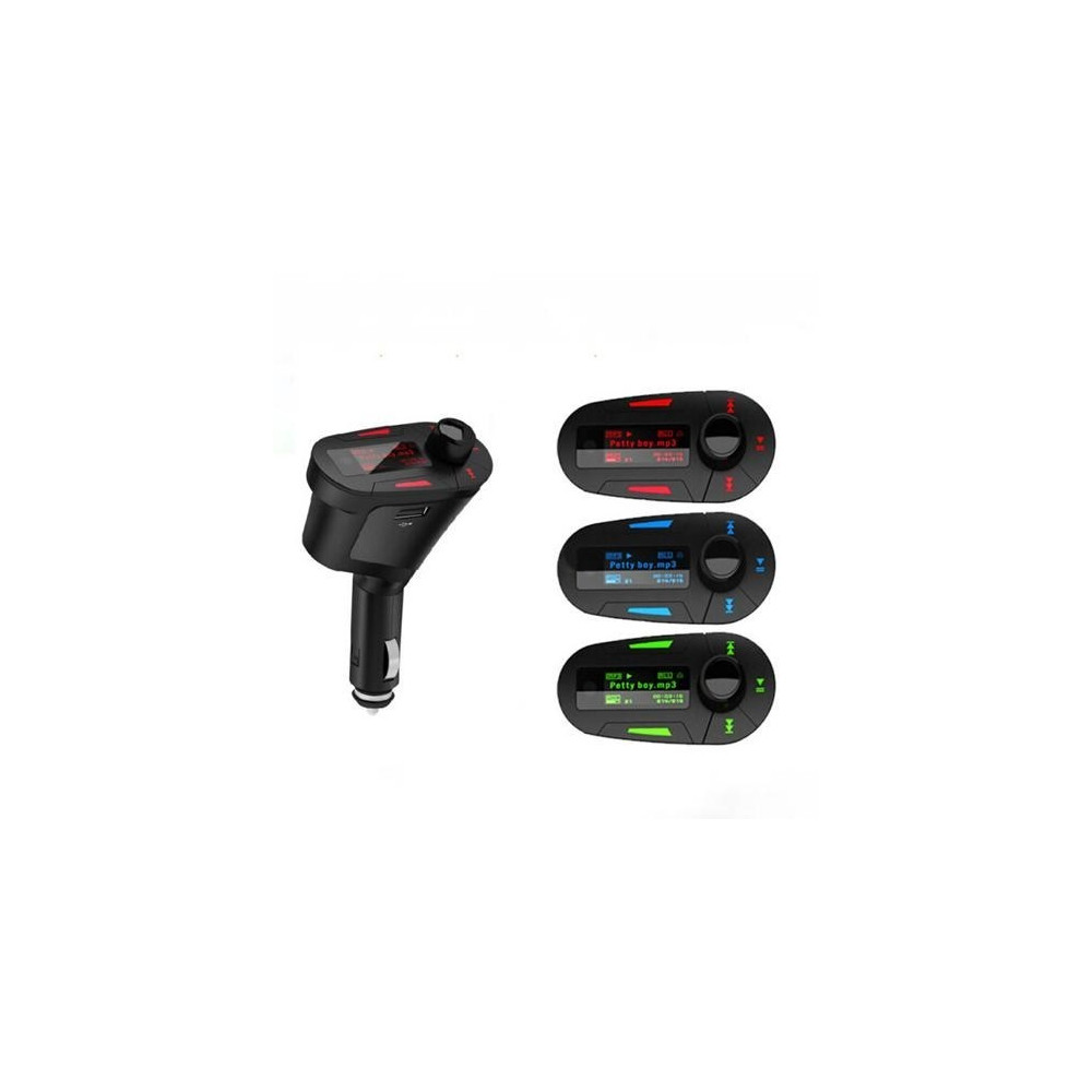Wireless FM трансмитер USB SD MMC LCD